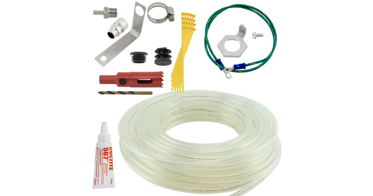 Bulk Abrasive Hopper Hose Package 1/2 in.