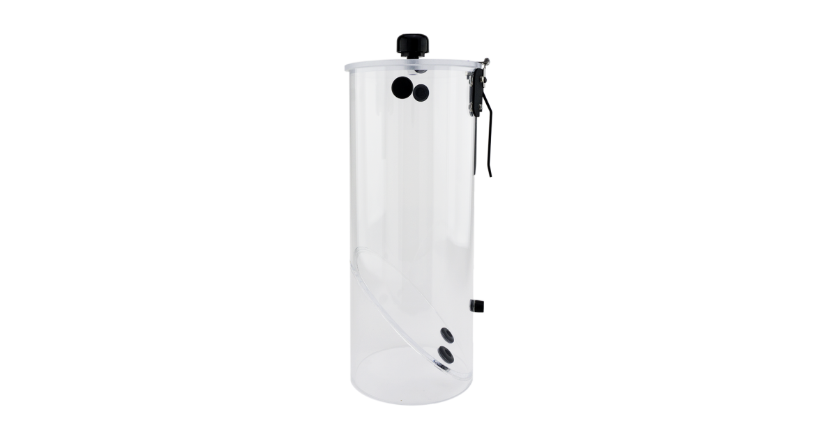 Acrylic Abrasive Hopper Tube Assembly 25 lb.