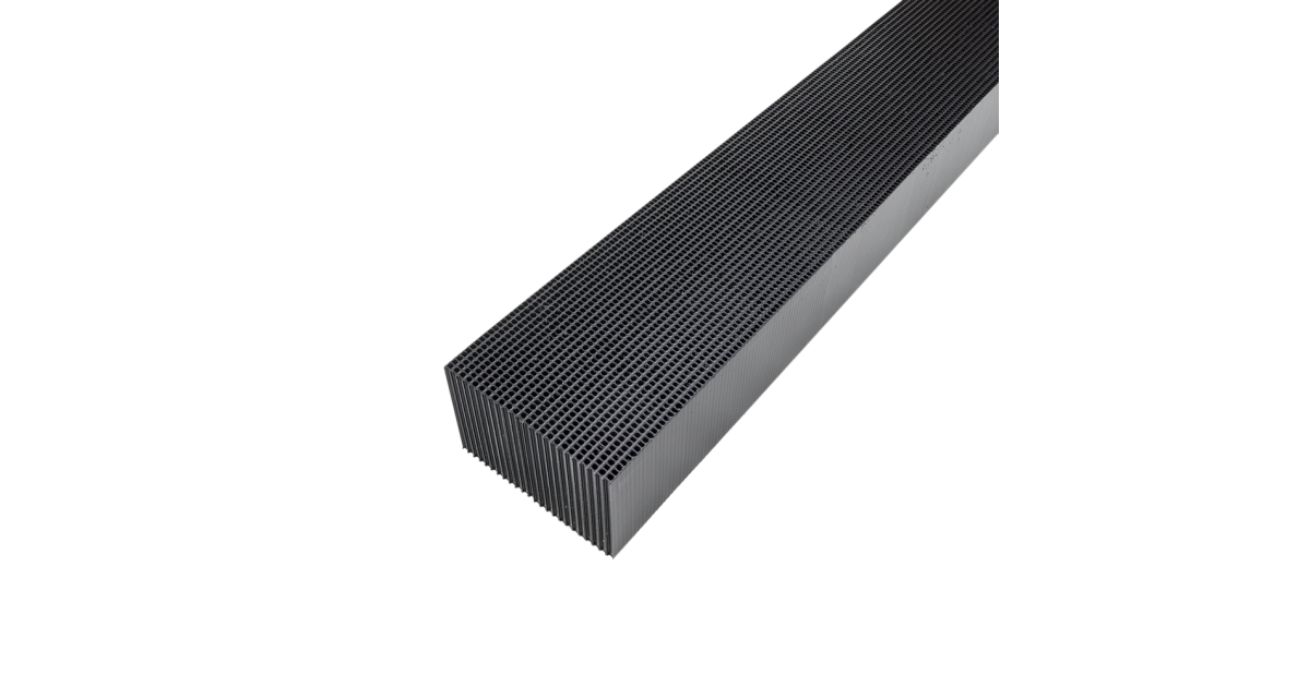 Black Fused Waterjet Brick 24 in.